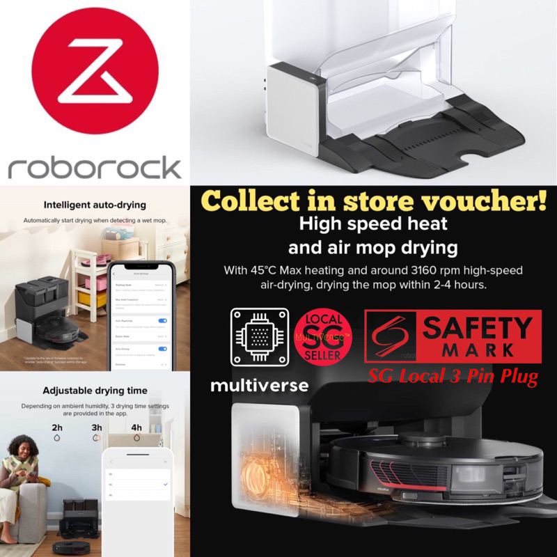 Roborock Lava Dryer / Drying Module For S7 MaxV Ultra Dock With Local ...