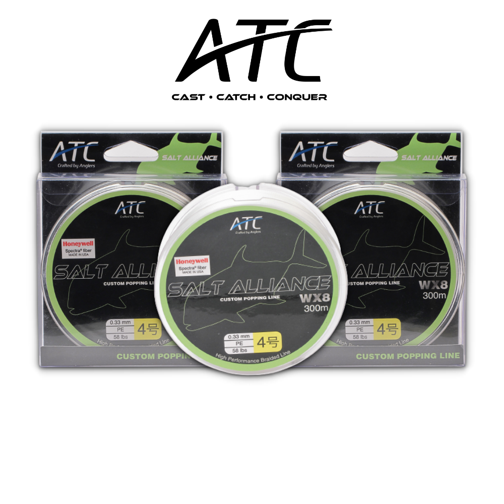 ATC - Salt Alliance Braided Line X8 ~ 100% Honeywell Spectra Fiber ...