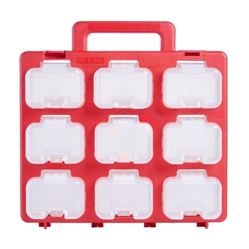 Multiple Compartments Parts BOX Transparent Tool Storage Combined ...