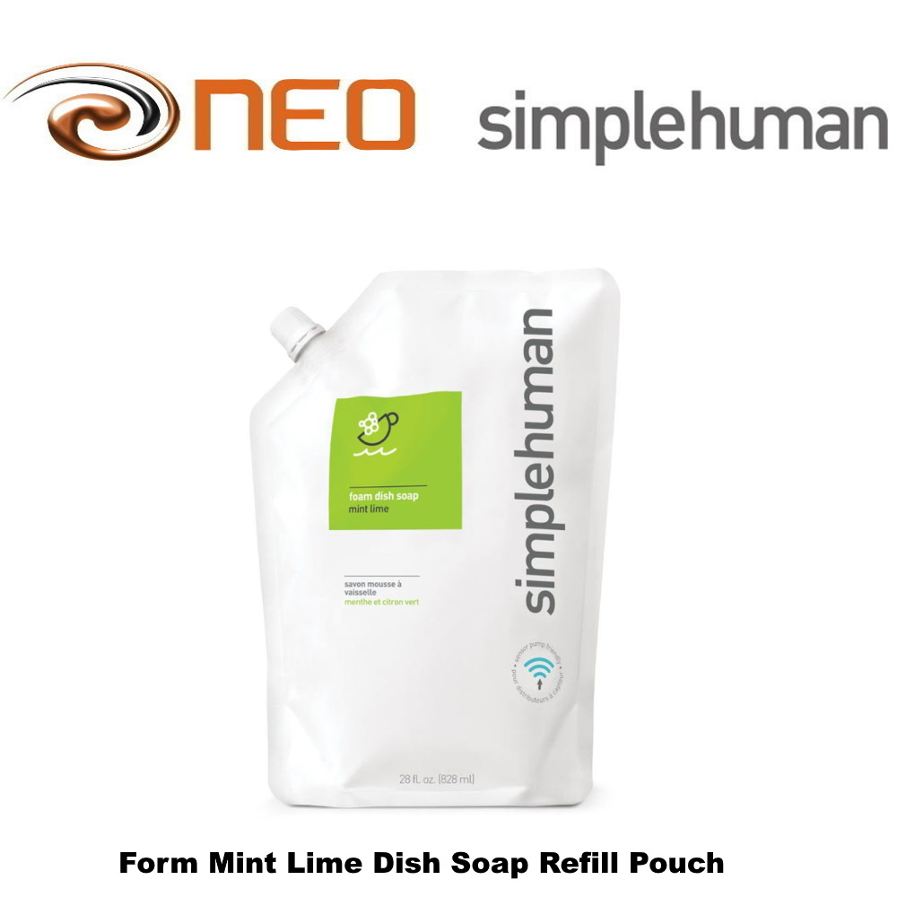 simplehuman Mint Lime Foam Dish Soap Refill Pouch (828ml) | Shopee Singapore
