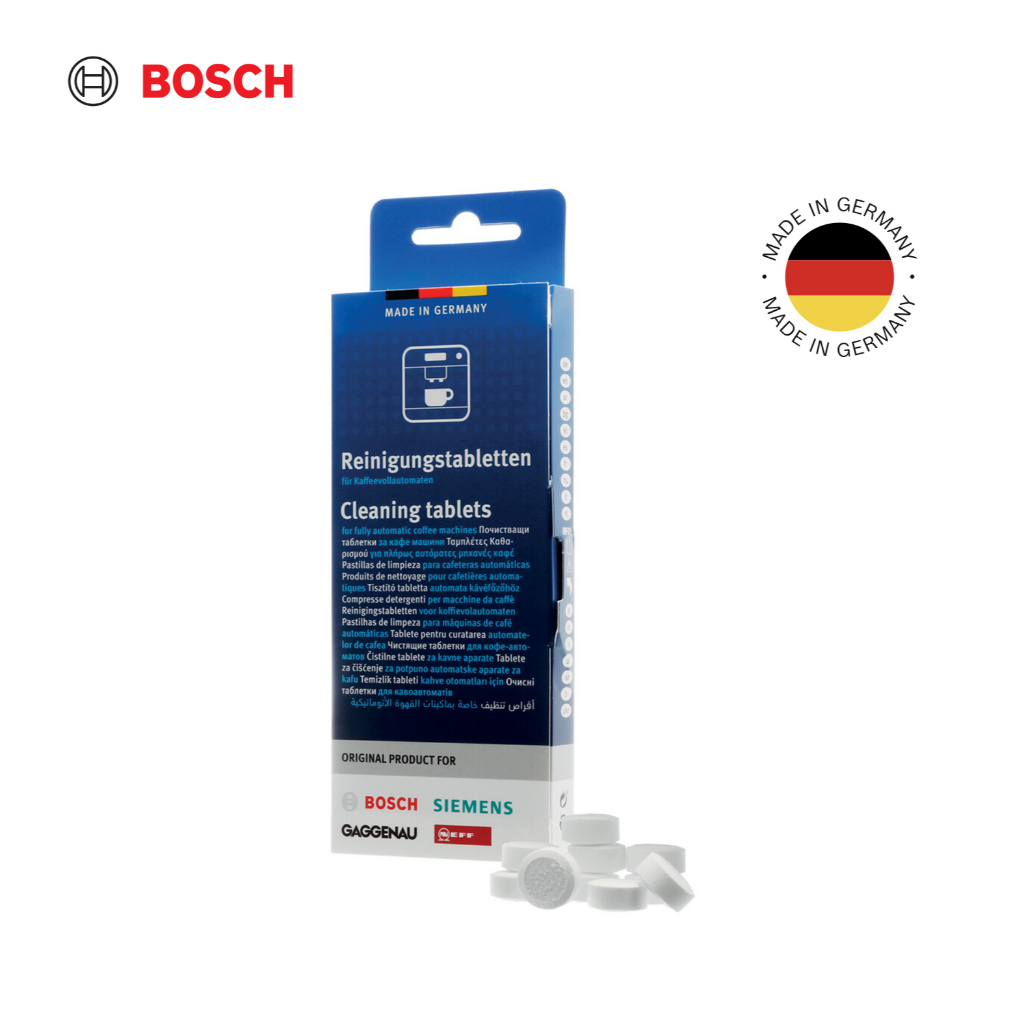Bosch Clean & Care 00312502 Cleaning Tablets For Coffee Machines ...