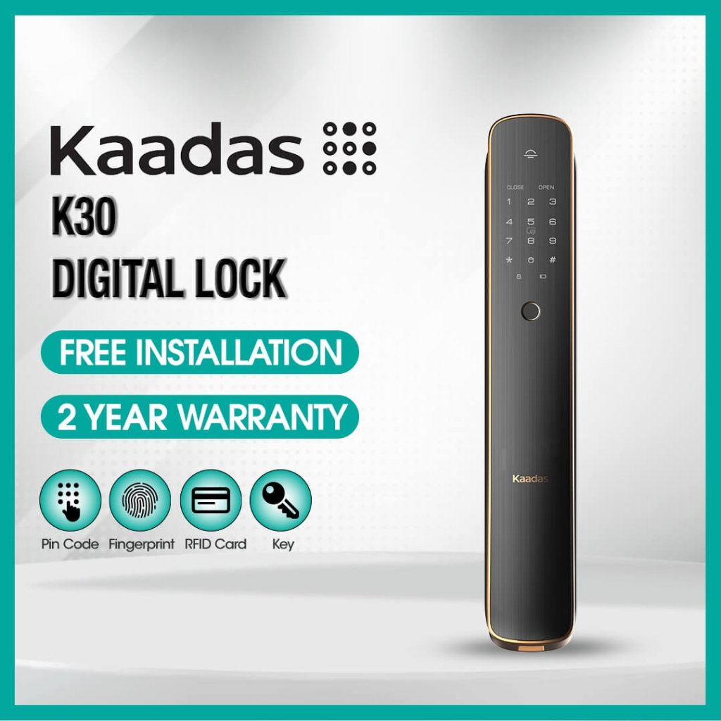 Kaadas K30 (The Legend) Digital Door Lock | Shopee Singapore