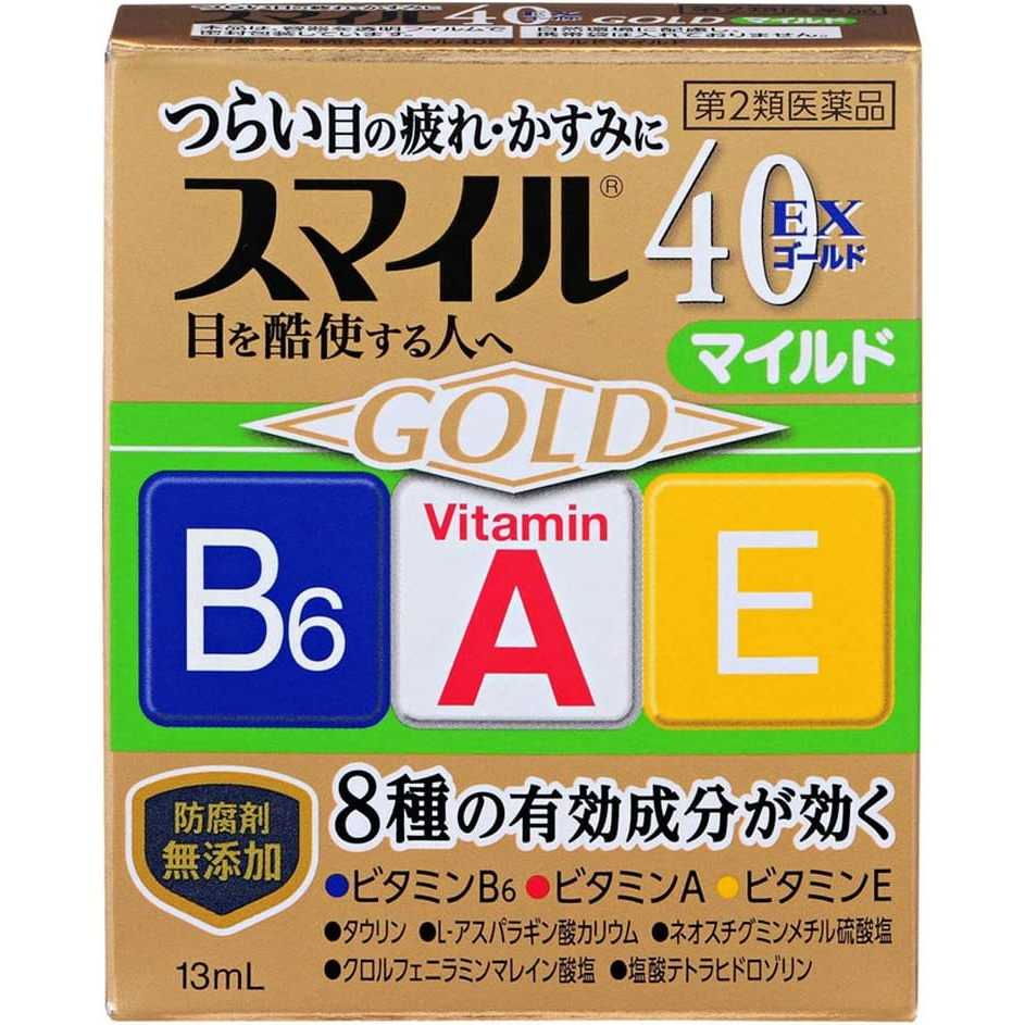 Japan eyedrops, Lion Smile 40EX Eye drops mild, cool, premium 15mL ...