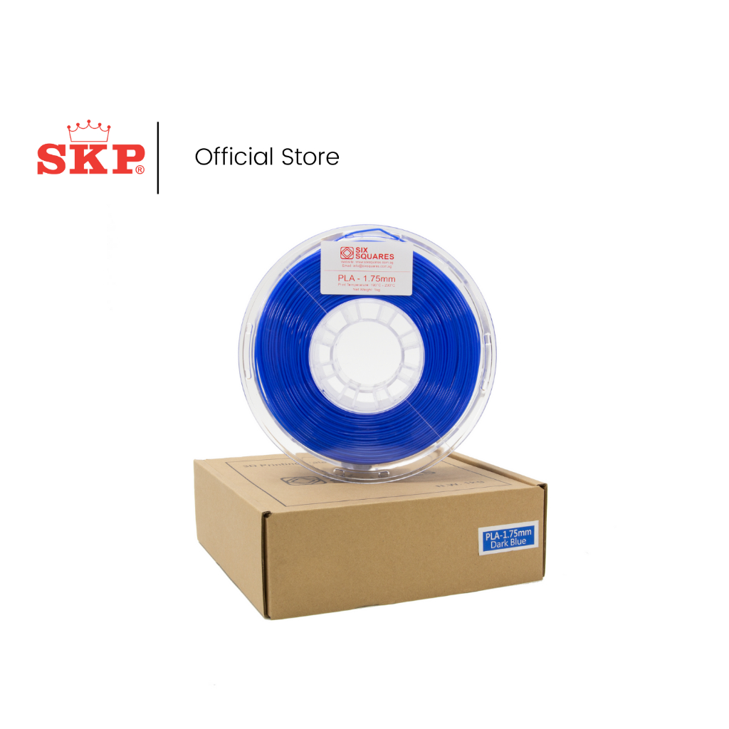 SKP 3D Printer PLA Filament-1.75mm Approximate 1kg Dark Blue | Shopee Singapore