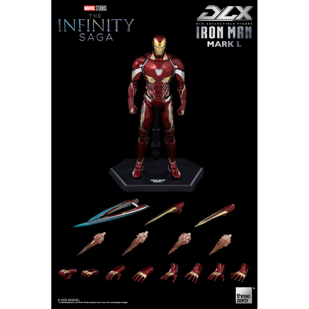 Threezero - DLX Iron Man Mark 50 - Infinity Saga - Three Zero Mark L ...