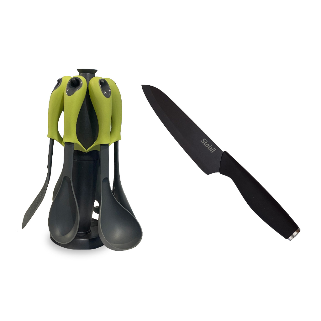 Stabil 6 Piece Kitchen Tool Set + Knife (While stock lasts) | Shopee ...