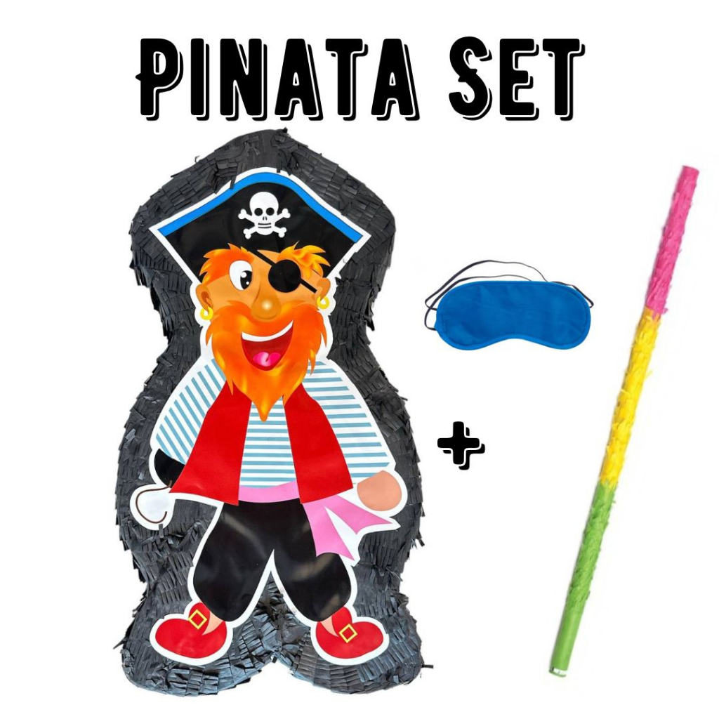 [SG Stock] Pirate Sailorman Pinata Black Pirates Fill with Candies ...