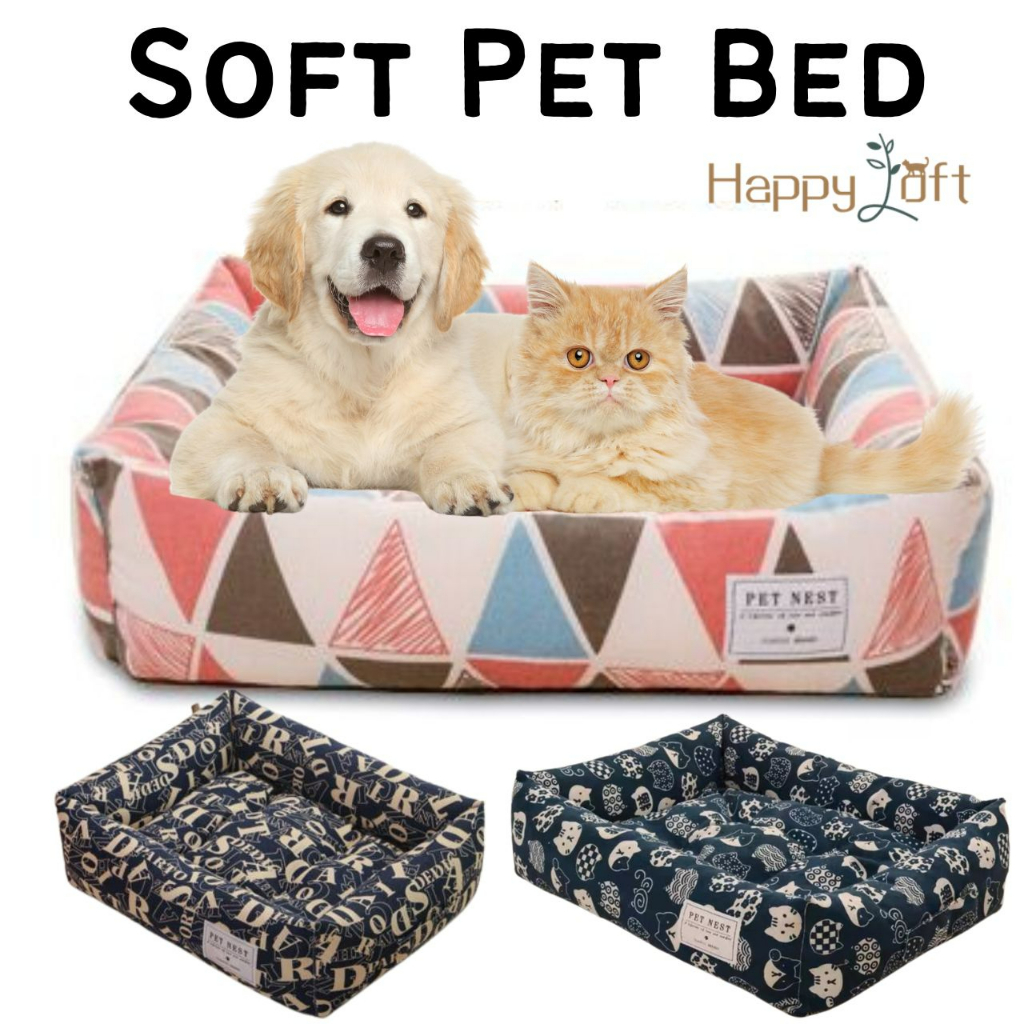 [SG SELLER]Pet Bed Removable Washable Cat Dog Bed Pets Warm Cozy Ultra ...