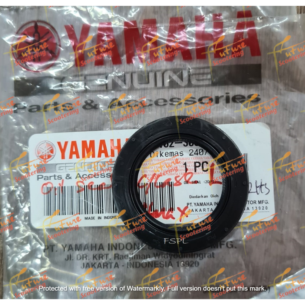 Yamaha Nmax 155 Oil Seal for Cover 2 (Crankcase LH) 93102-30802 ...