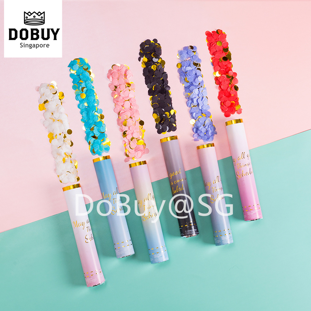 🔥SG LOCAL STOCK🔥 30CM Longer Size Confetti Poppers Confetti Handheld ...