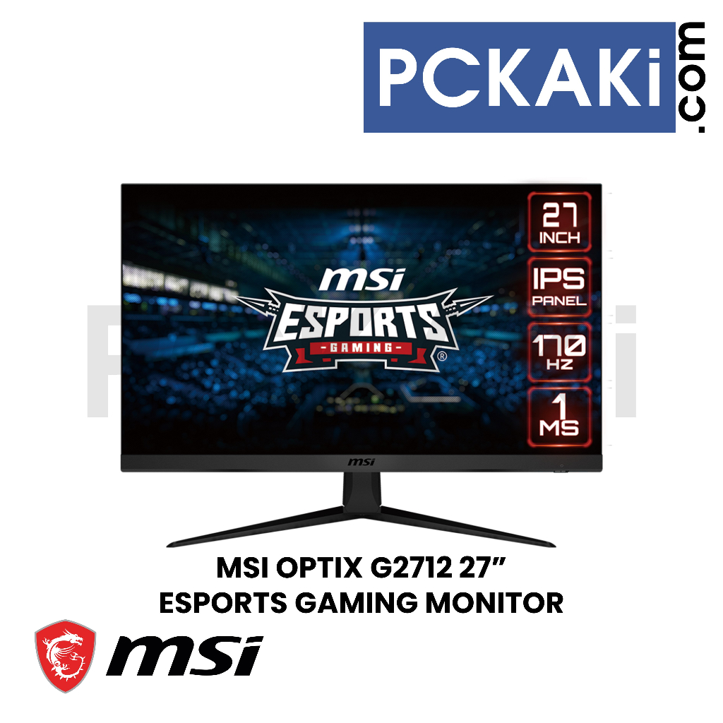 MSI OPTIX G244F G2412 G2712 G274QPF-QD G24C4 G27C4 G27CQ4 G32C4 G27C4X ...