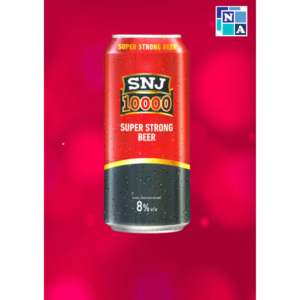 SNJ10000 SUPER STRONG BEER 1 Carton ( 24 Cans "24 x 500 ML") | Shopee ...