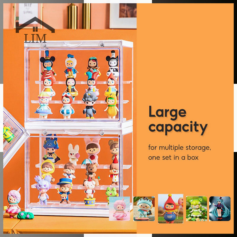 Popmart Display Box Acrylic Display Cabinet For Blind Box Fit 12Pcs ...
