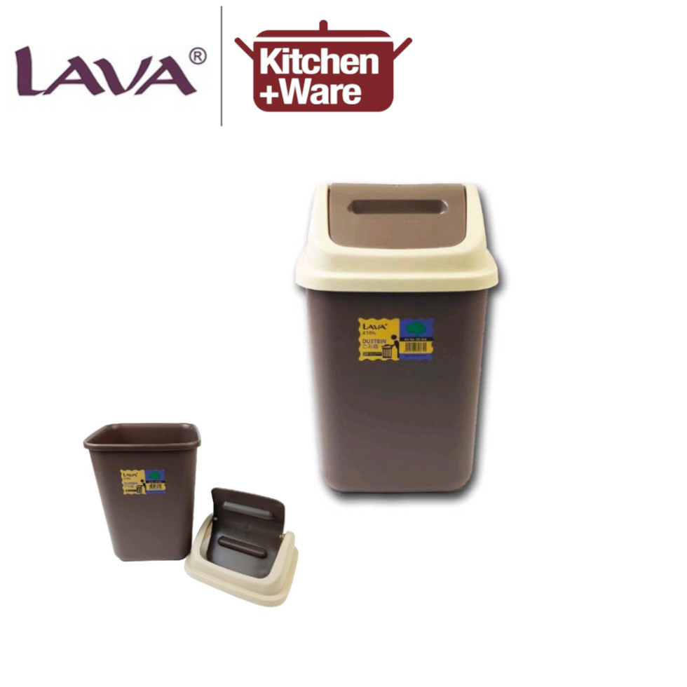 LAVA Swing Dustbin / Rubbish Bin / Multi-Purpose Dustbin / 5 liters ...