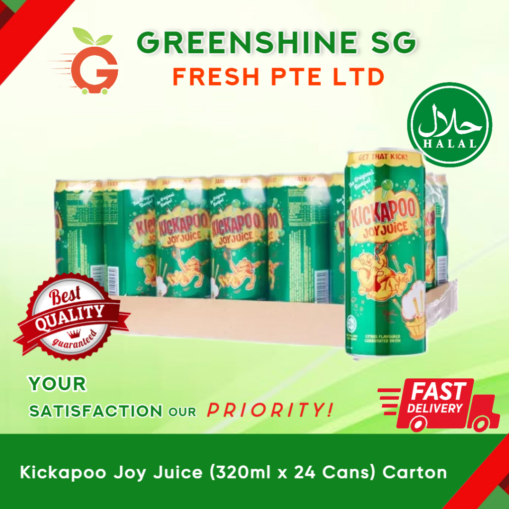 Kickapoo Joy Juice (320ml x 24 Cans) Carton | Shopee Singapore
