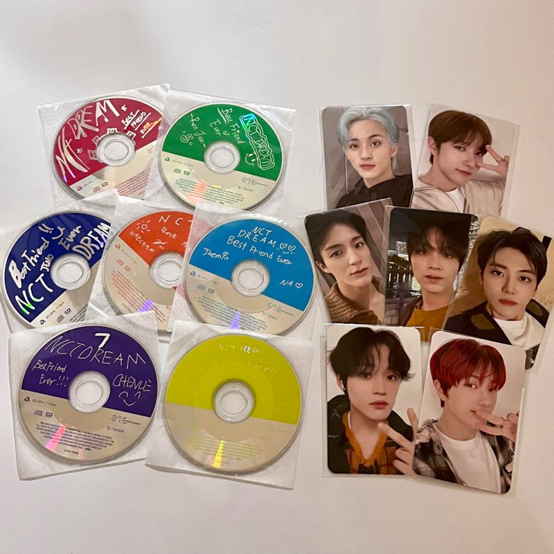 INSTOCK OFFICIAL CD + MU-MO POB SET - NCT DREAM BEST FRIEND EVER ...