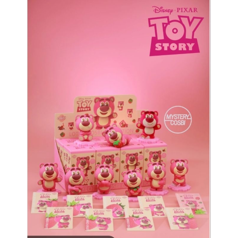 Lotso huggin bear cosbi Disney Pixar figure popmart | Shopee Singapore