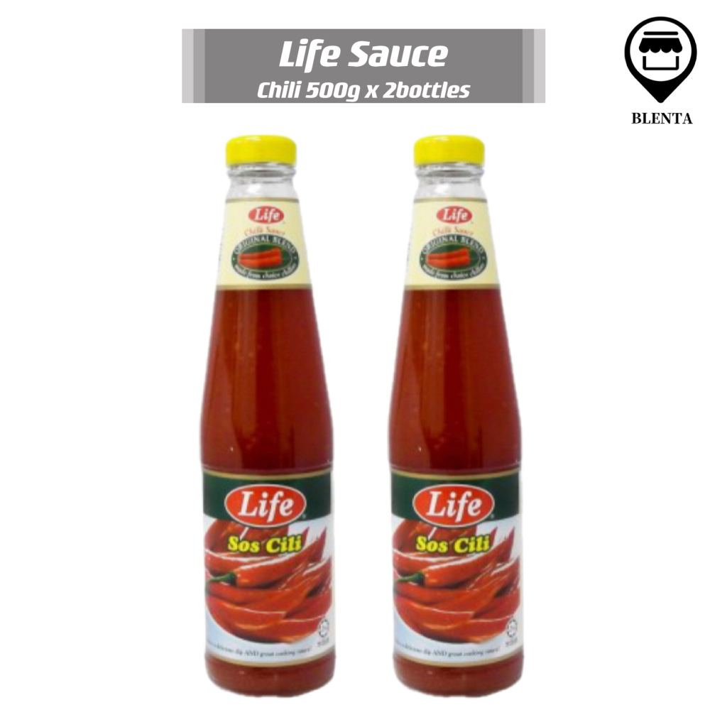 [Bundle of 2]Life Chili Sauce 500g / Tomato Sauce 485g🔥SG READY STOCK🔥 ...