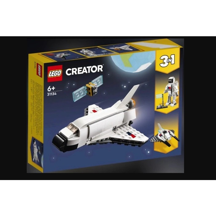 LEGO Creator 3in1 Space Shuttle (31134) | Shopee Singapore