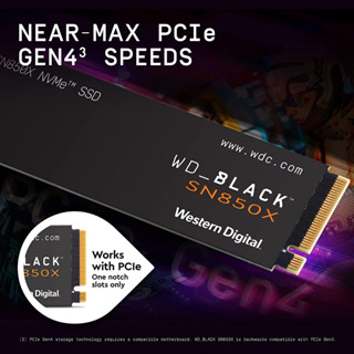 WESTERN DIGITAL WD BLACK SN850X PCIe NVMe SSD GEN4 M.2 | 1TB 2TB 4TB ...
