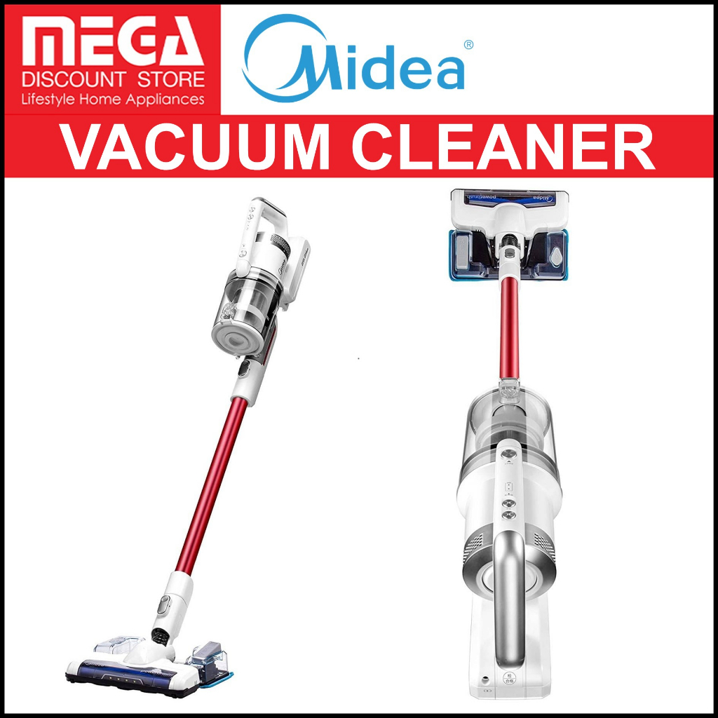 MIDEA MVC-V18P 2-IN-1 HANDSTICK VACUUM CLEANER | Shopee Singapore