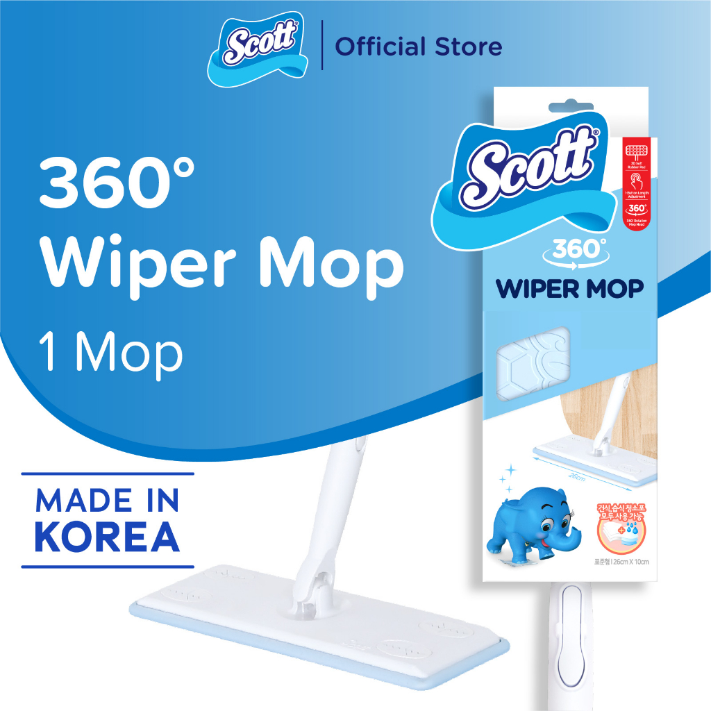 Scott Wiper Mop 360 | Shopee Singapore