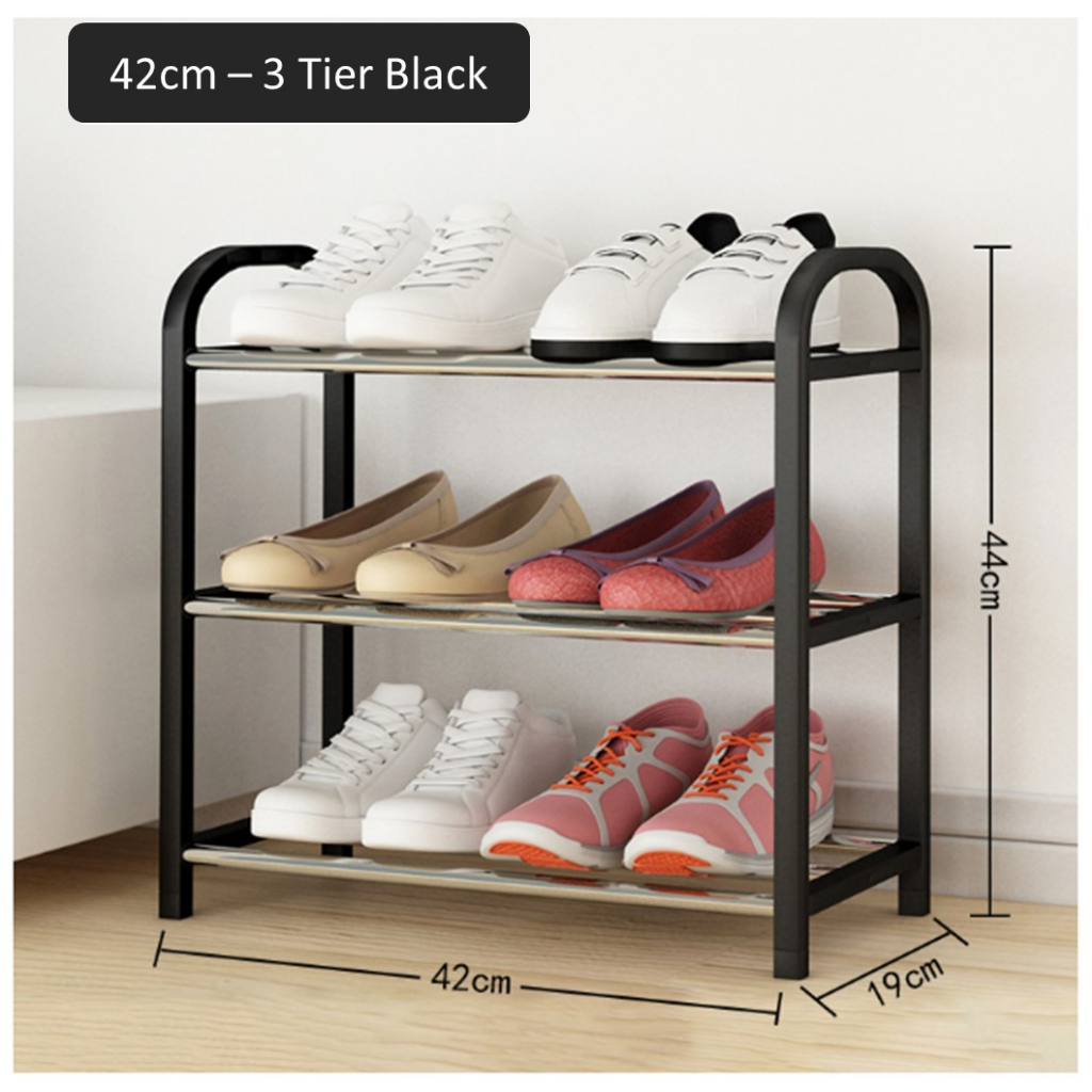 Simple Minimalist Shoe Rack 3/4/5 Tiers | Shopee Singapore