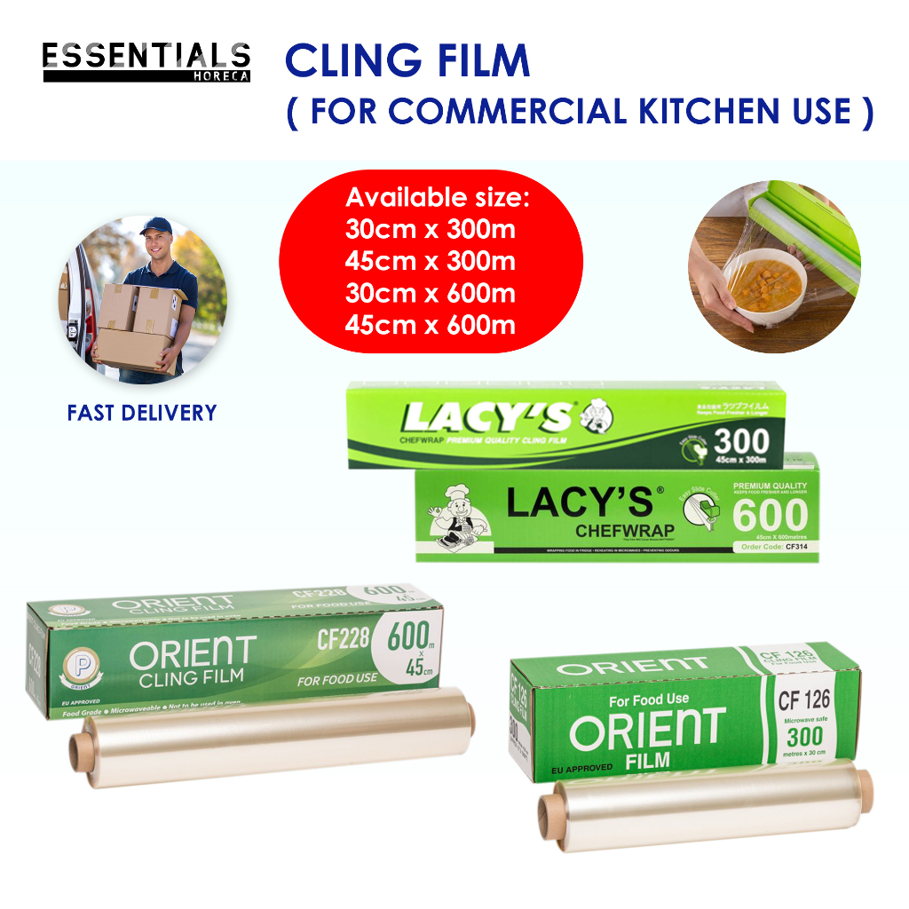 [SG Ready-Stock] Cling Wrap/Cling Film | VARIOUS BRANDS AND SIZES ...