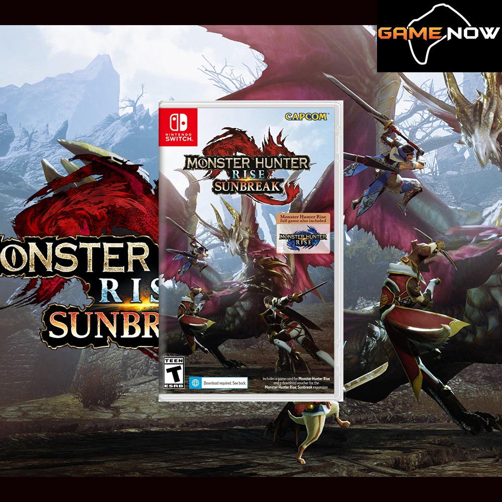 Monster Hunter Rise + Sunbreak DLC (Switch) | Shopee Singapore