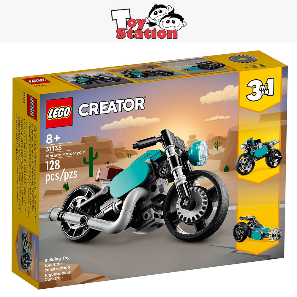 LEGO Creator 31135 3in1 Vintage Motorcycle | Shopee Singapore