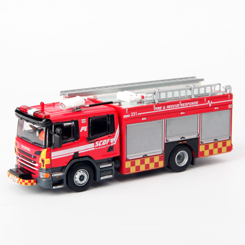 Singapore Civil Defence Force (SCDF) SCANIA Pump Ladder (XE677L) Model ...