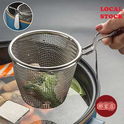 [NEW] Steamboat Ladle Mesh with rest, Hotpot ladle | Shopee Singapore