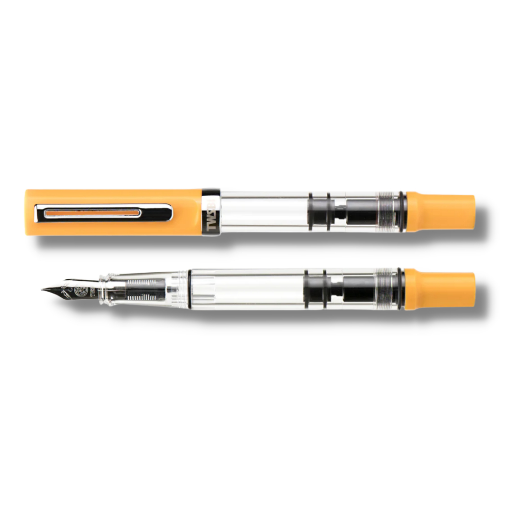 TWSBI ECO-T Fountain Pen Saffron - Extra Fine, Fine, Medium, Broad Stub ...