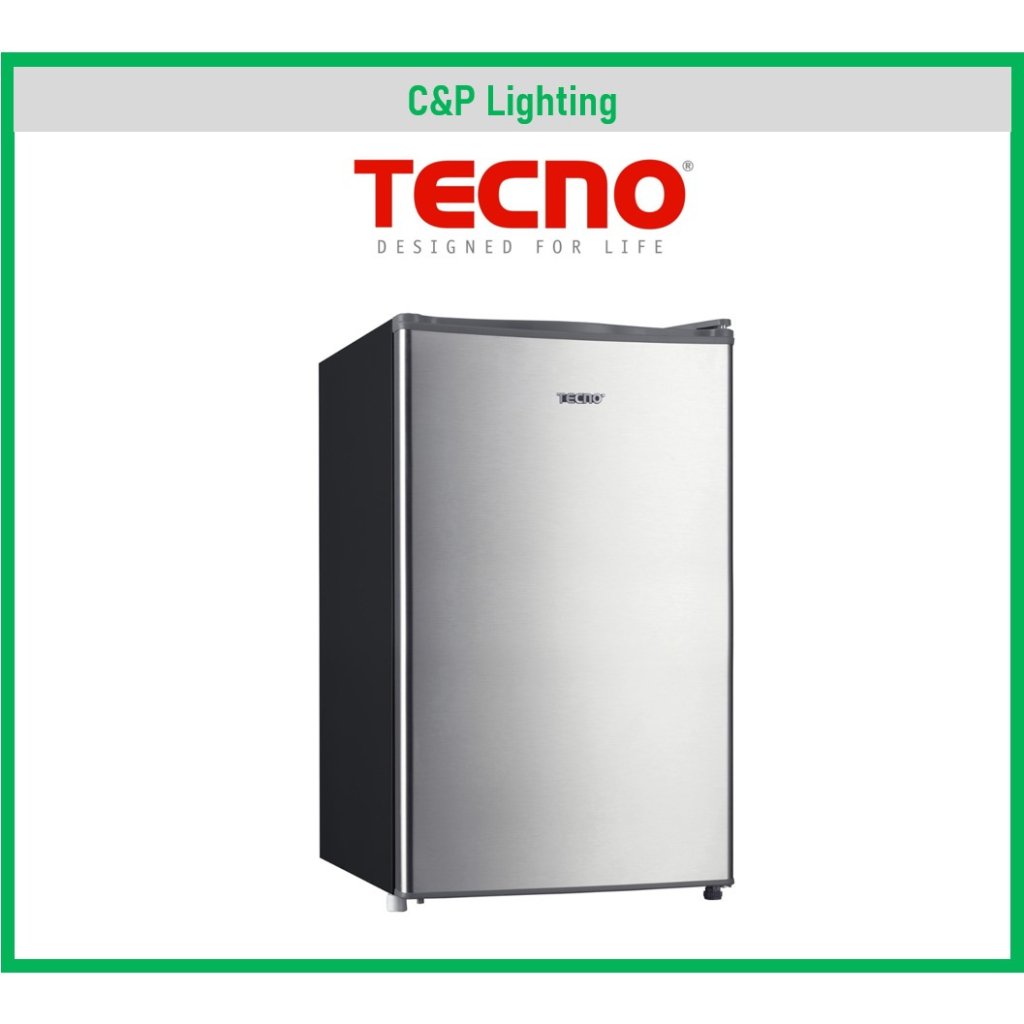 Tecno 88L Bar Fridge (Stainless Steel Look) TFR 95 V2 | Shopee Singapore