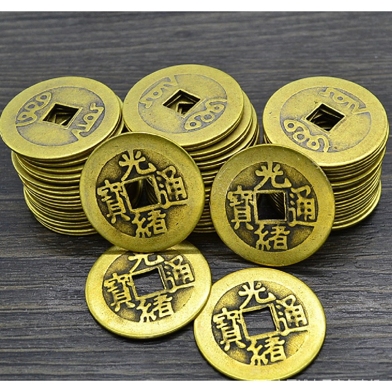 【SG Seller】【雨宝林】The Large Copper Coin Five Emperors Coin 2.8cm For GOOD ...