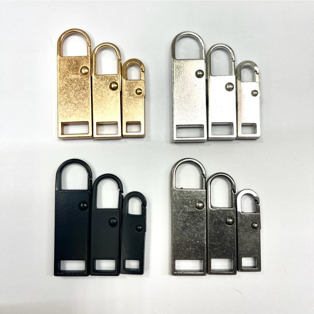 Metal Zipper Head Replacement Detachable Zipper Repair Kit -12pcs/box ...