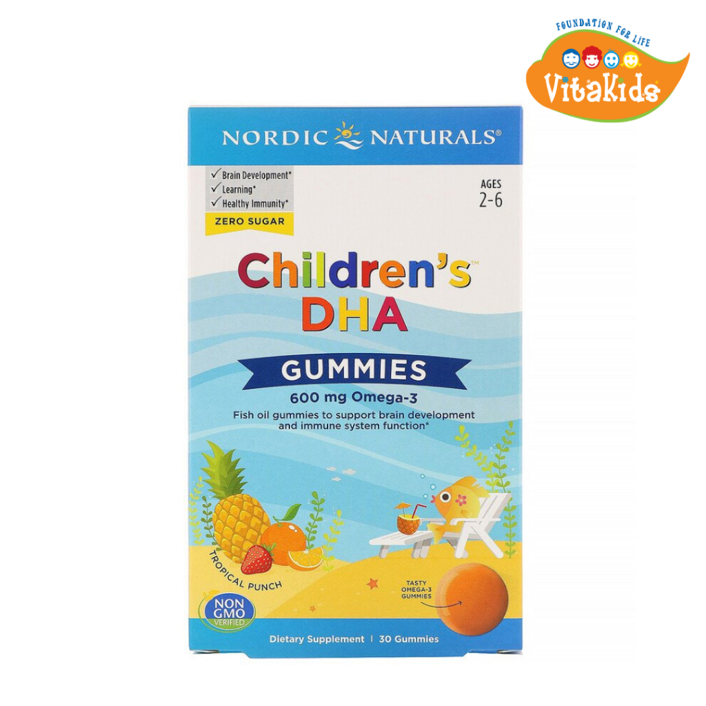 Nordic Naturals Children's DHA Gummies, 30 Gums. | Shopee Singapore