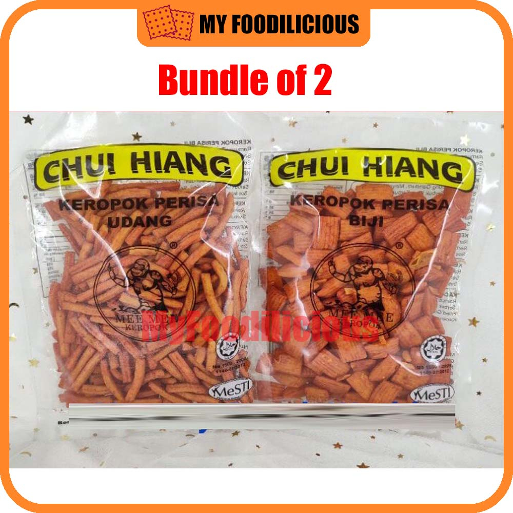 Chui Hiang Keropok Perisa Udang/Biji 180g | Shopee Singapore