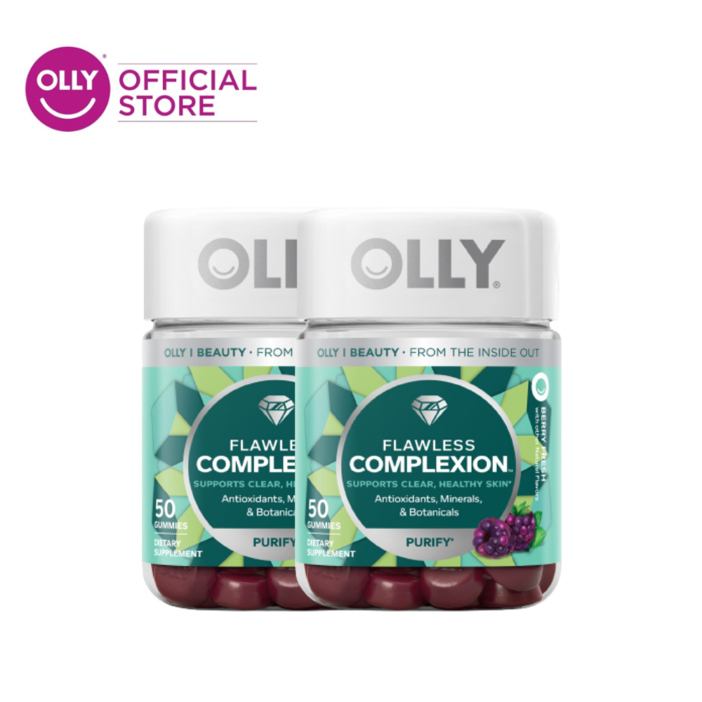 [Bundle of 2] OLLY FLAWLESS COMPLEXION 50S x2 (EXP: 03/2026) | Shopee Singapore