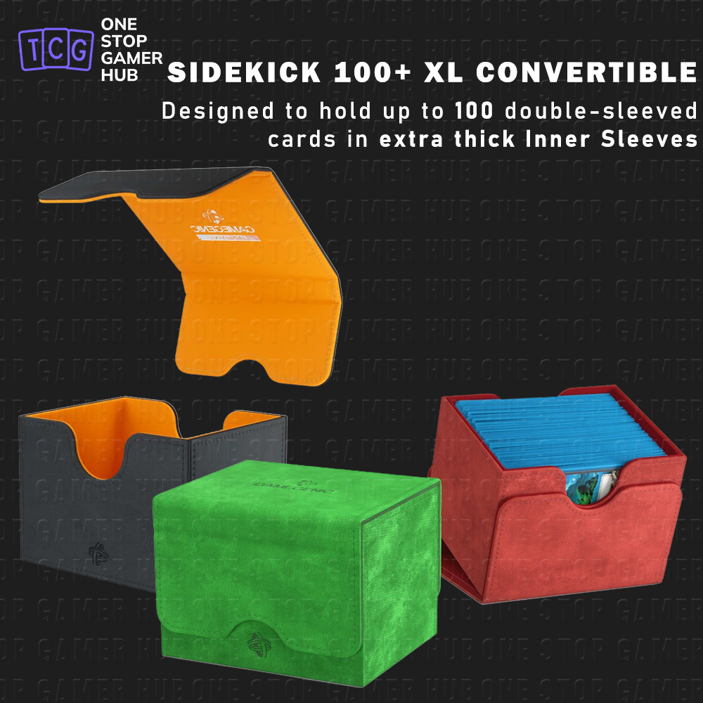 GameGenic Sidekick 100+ XL Convertible Card Storage & Organizer ...