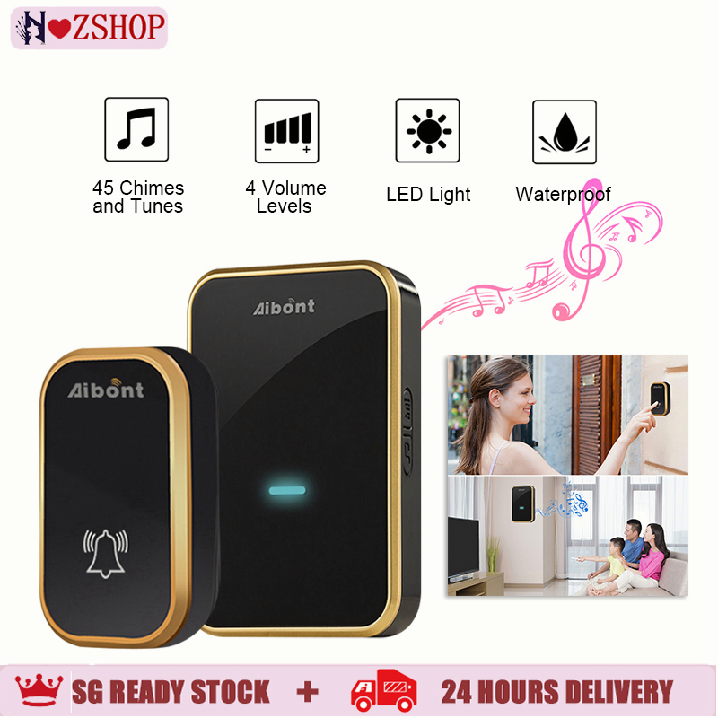 [Sg seller] Aibont Waterproof Doorbell Intelligent Wireless Home ...