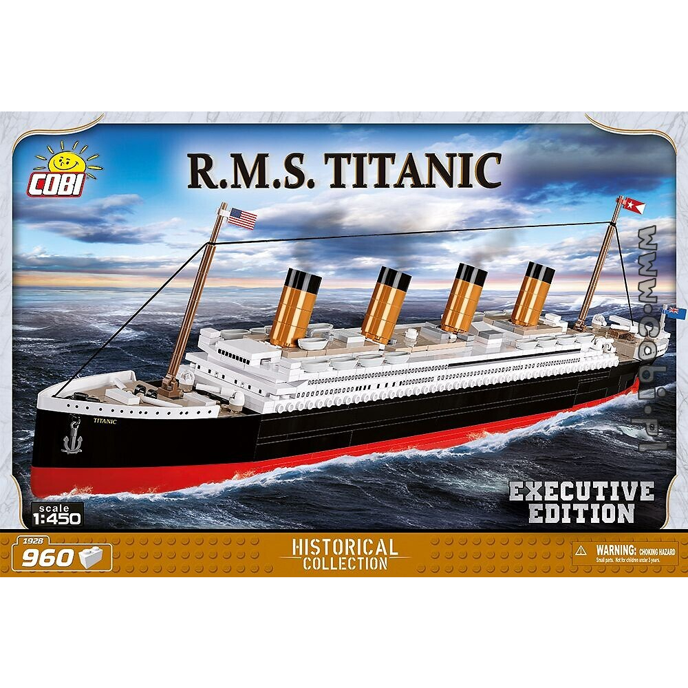 COBI SHIP TITANIC EXECUTIVE ED 1928 (LEGO COMPATIBLE) | Shopee Singapore
