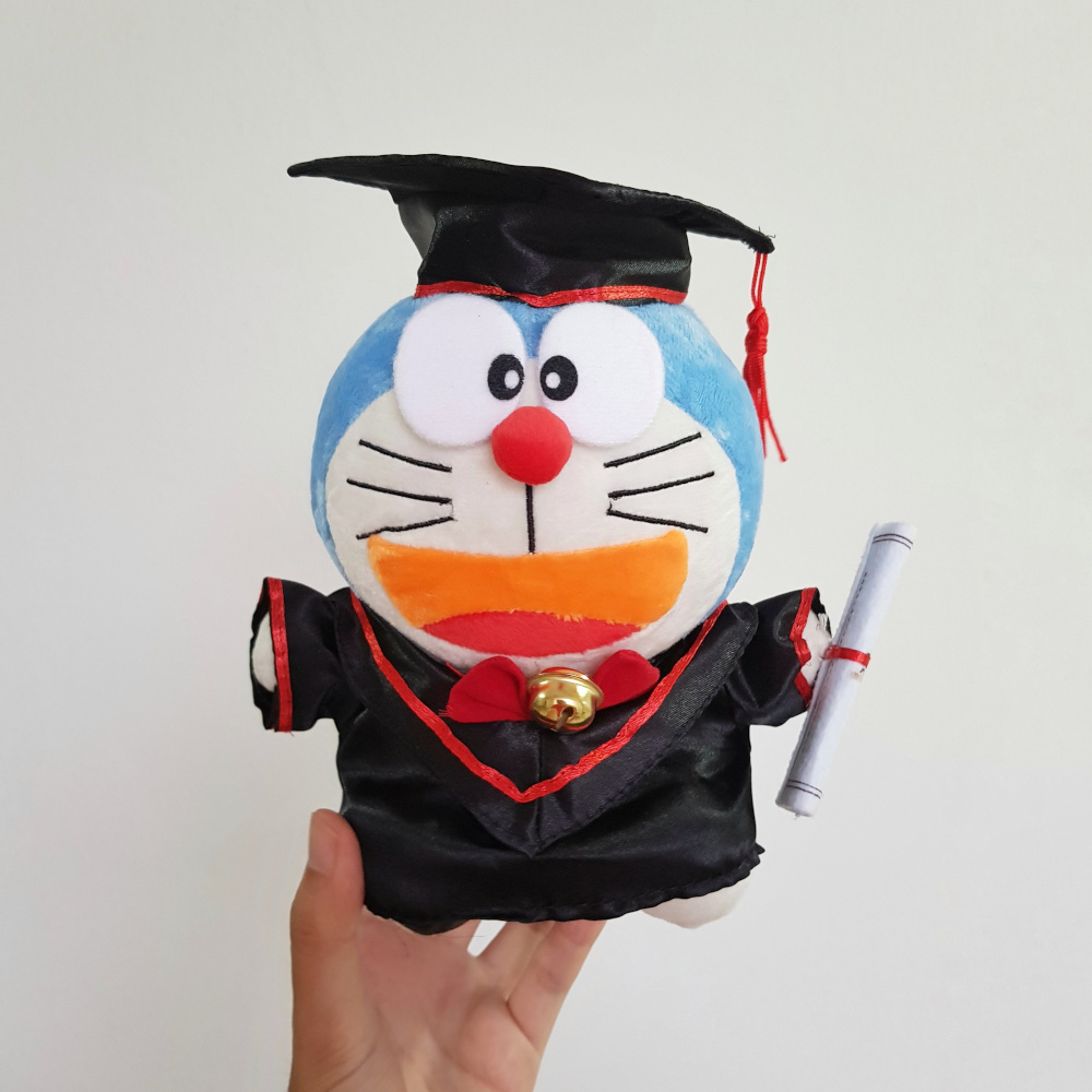 [SG SELLER] 20cm Doraemon Graduation Plush | Shopee Singapore