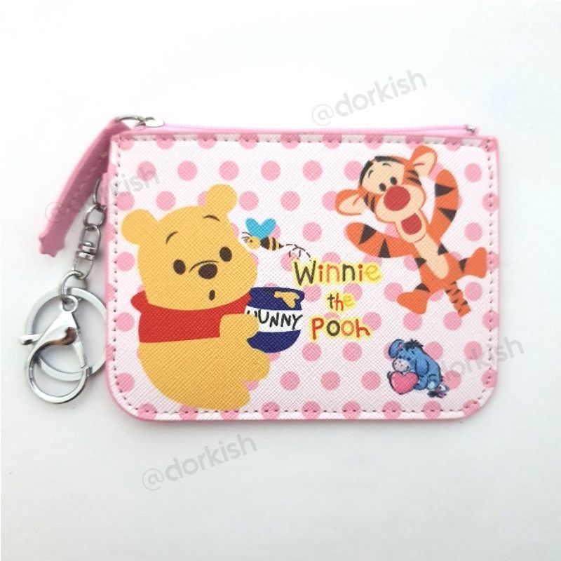 Disney Winnie the Pooh Poohbear Tigger Eeyore Ezlink Card Pass Holder ...
