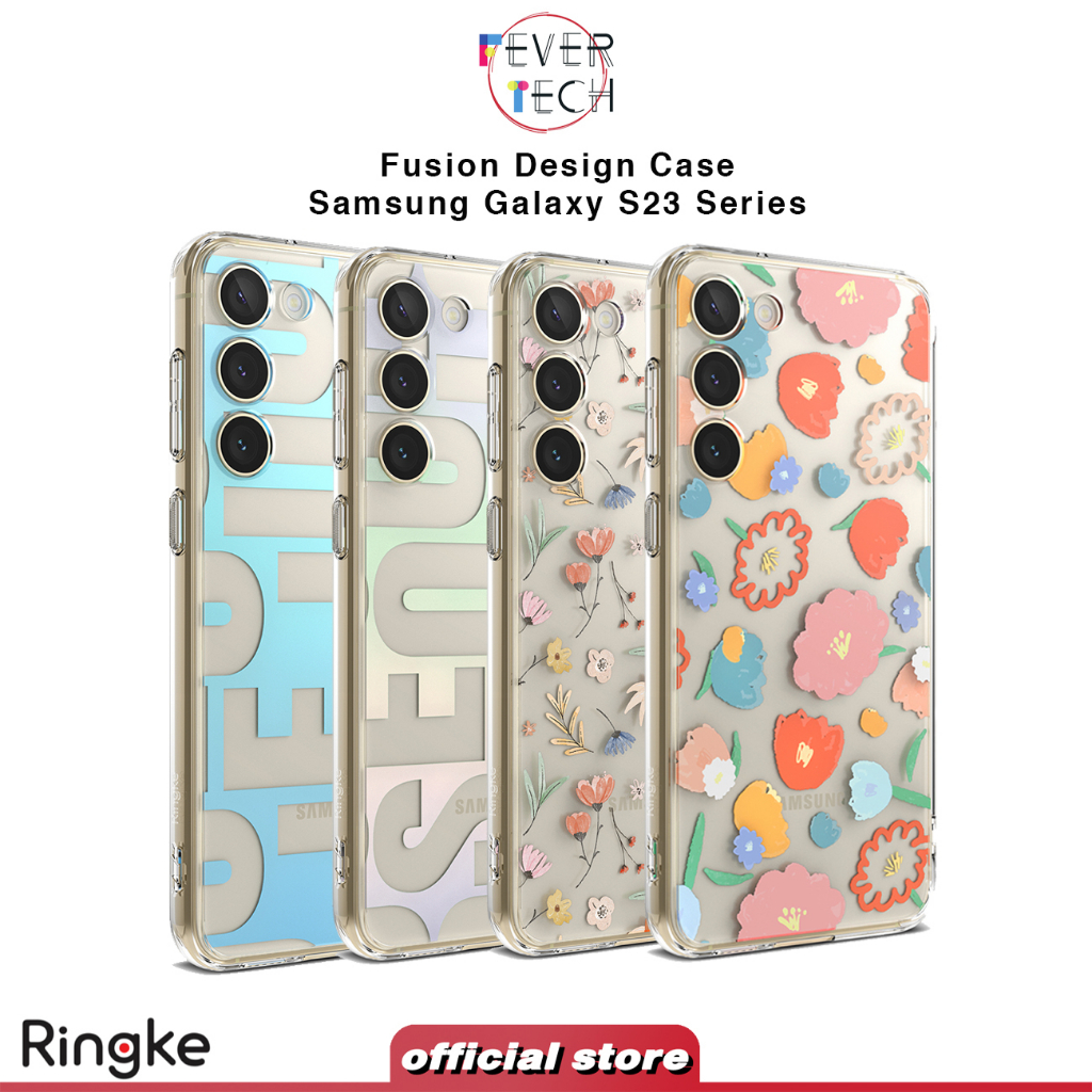 Ringke Fusion Design Case for Samsung Galaxy S23/ S23 Plus/ S23 Ultra ...