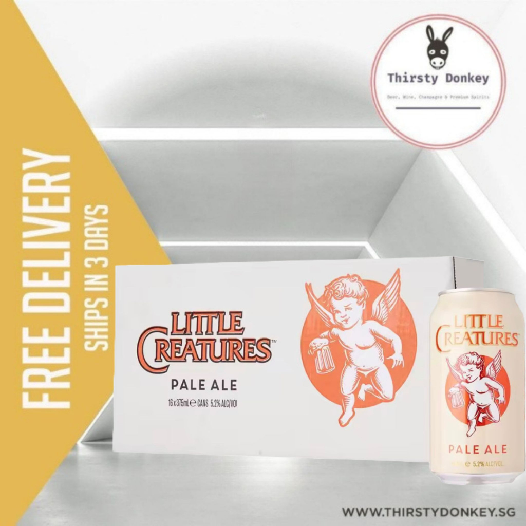 Little Creatures Pale Ale - 375ml x 16 cans (BBD: 09/2025) | Shopee ...