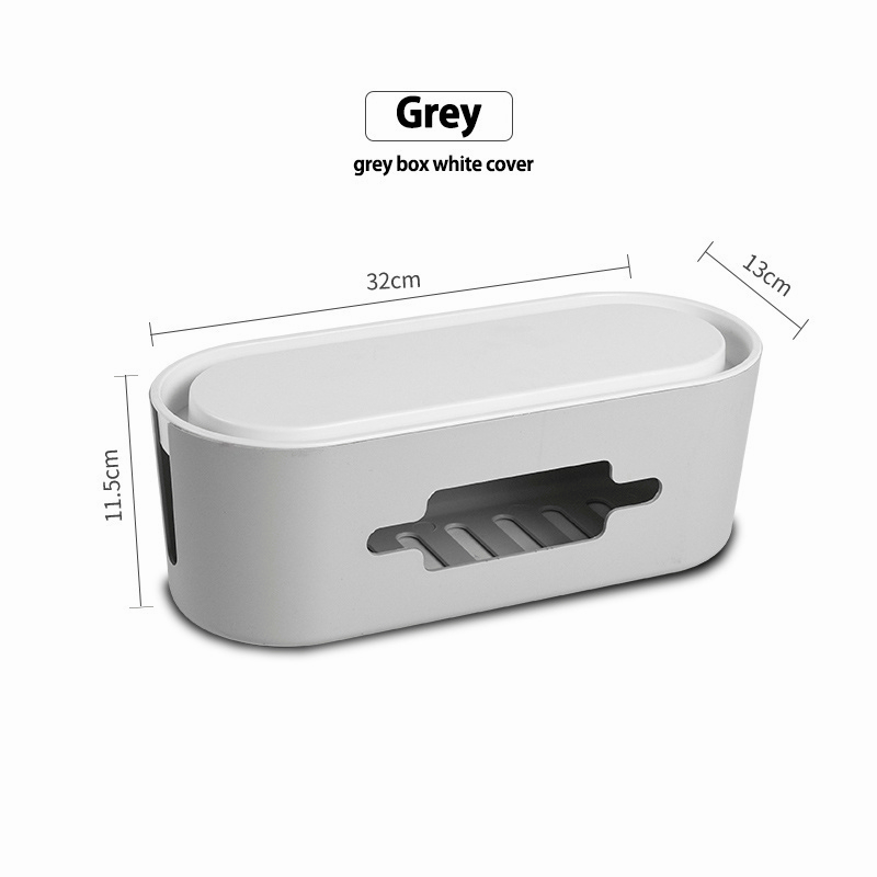 Maxvaluesg® Desktop Cable Storage Organiser Management Box Organizer ...