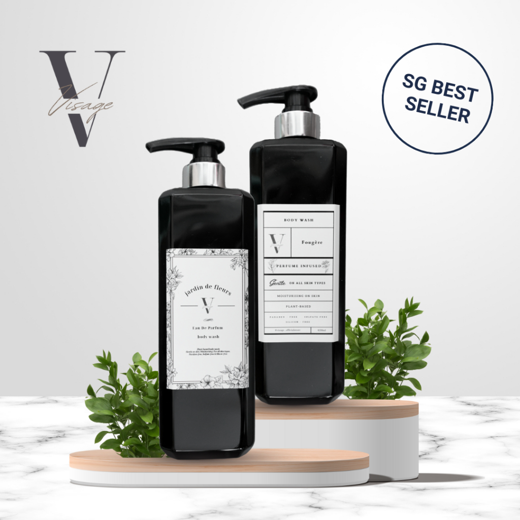 Visage Perfume infusé Body Wash| Fougère & Jardin de Fleurs | Shopee ...