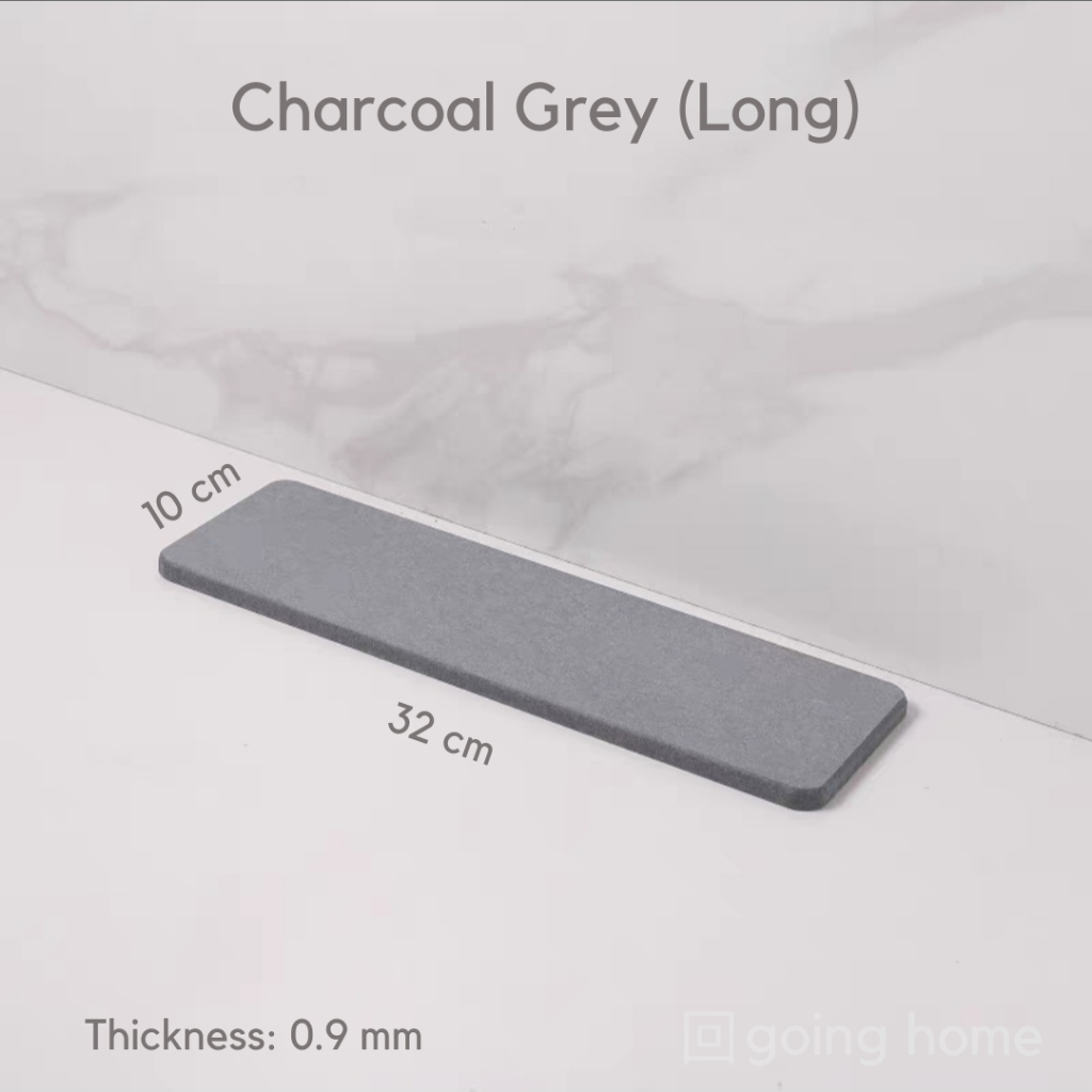 Diatomite Water Absorbent Trays Chic Modern Monochrome Greyscale ...