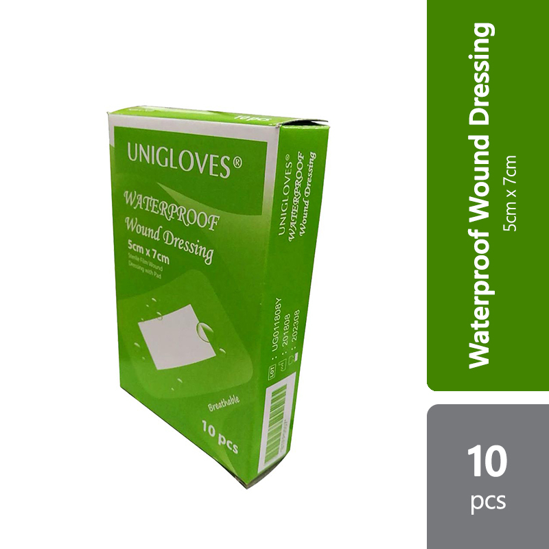 Unigloves Waterproof Wound Dressing with Pad [Assorted Size ...